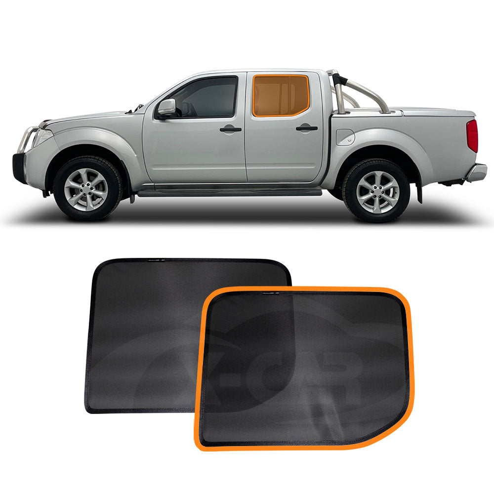 Rear Window Sun Shade for Nissan Navara D40 Dual Cab 2005-2015 Car Sun ...