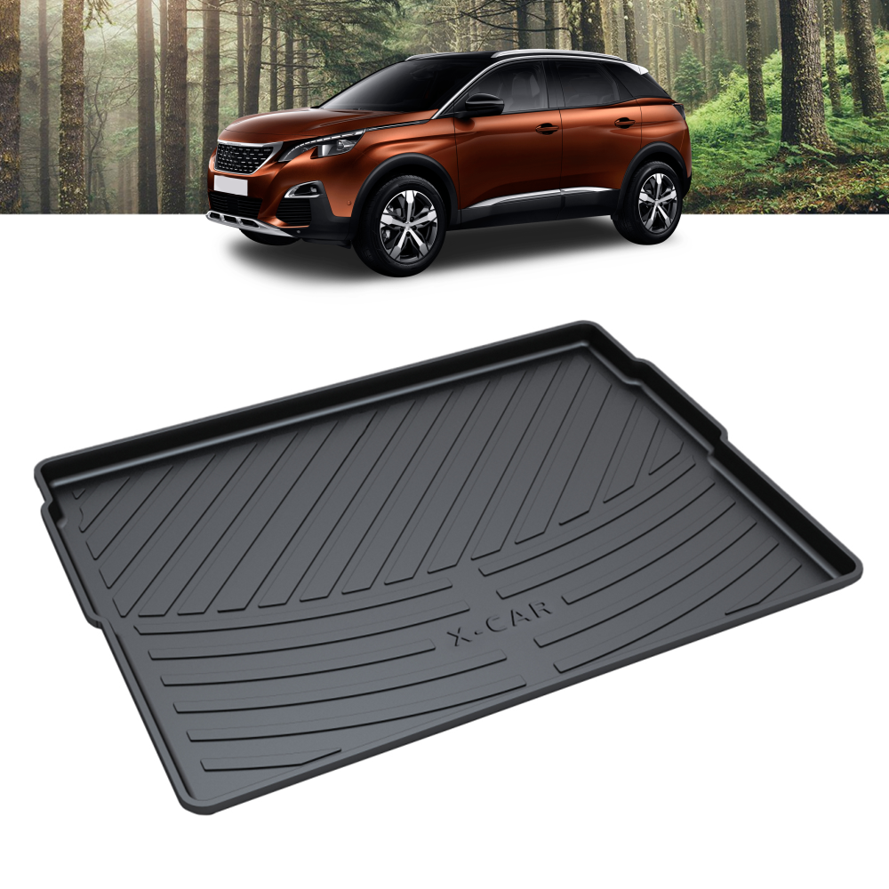 Boot Liner for Peugeot 3008 2017-2025 Heavy Duty Cargo Trunk Mat Lugga ...