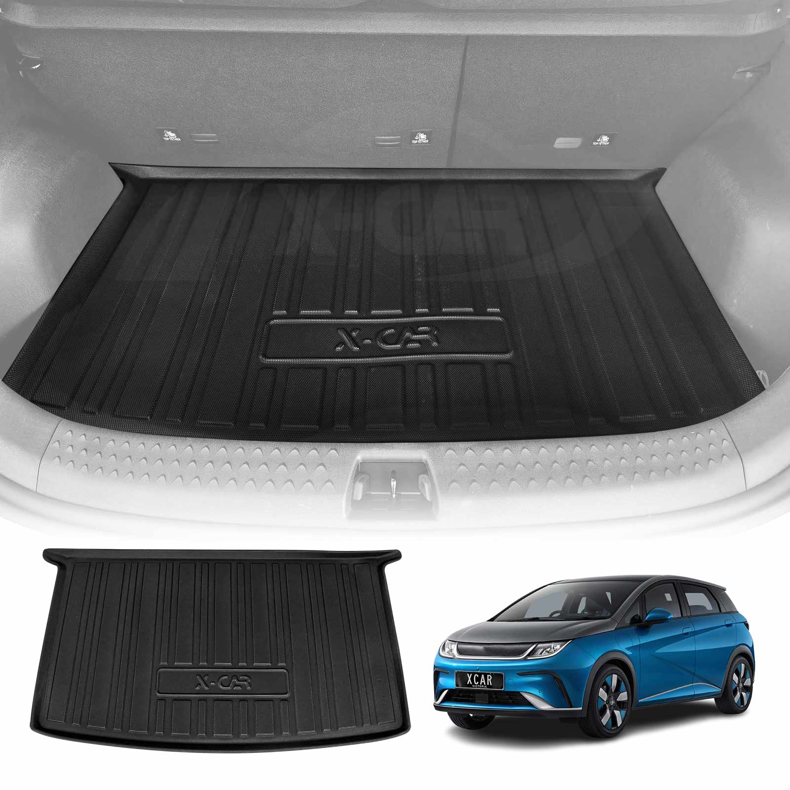 Boot Liner for BYD Dolphin 2023-2025 Cargo Trunk Mat Luggage Tray ...