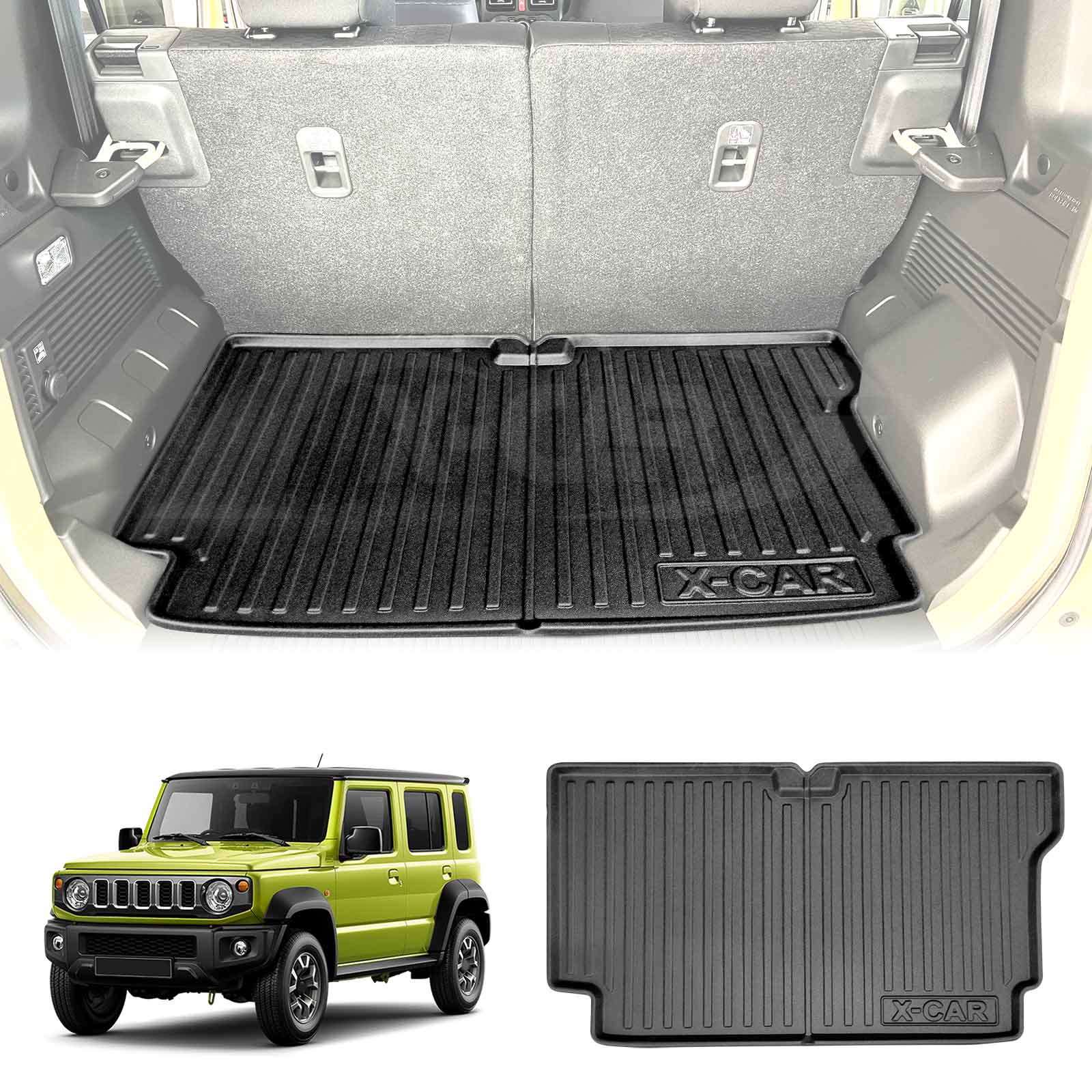 Boot Liner for Suzuki Jimny XL 5-Door 2023-Onwards Heavy Duty Cargo Tr ...
