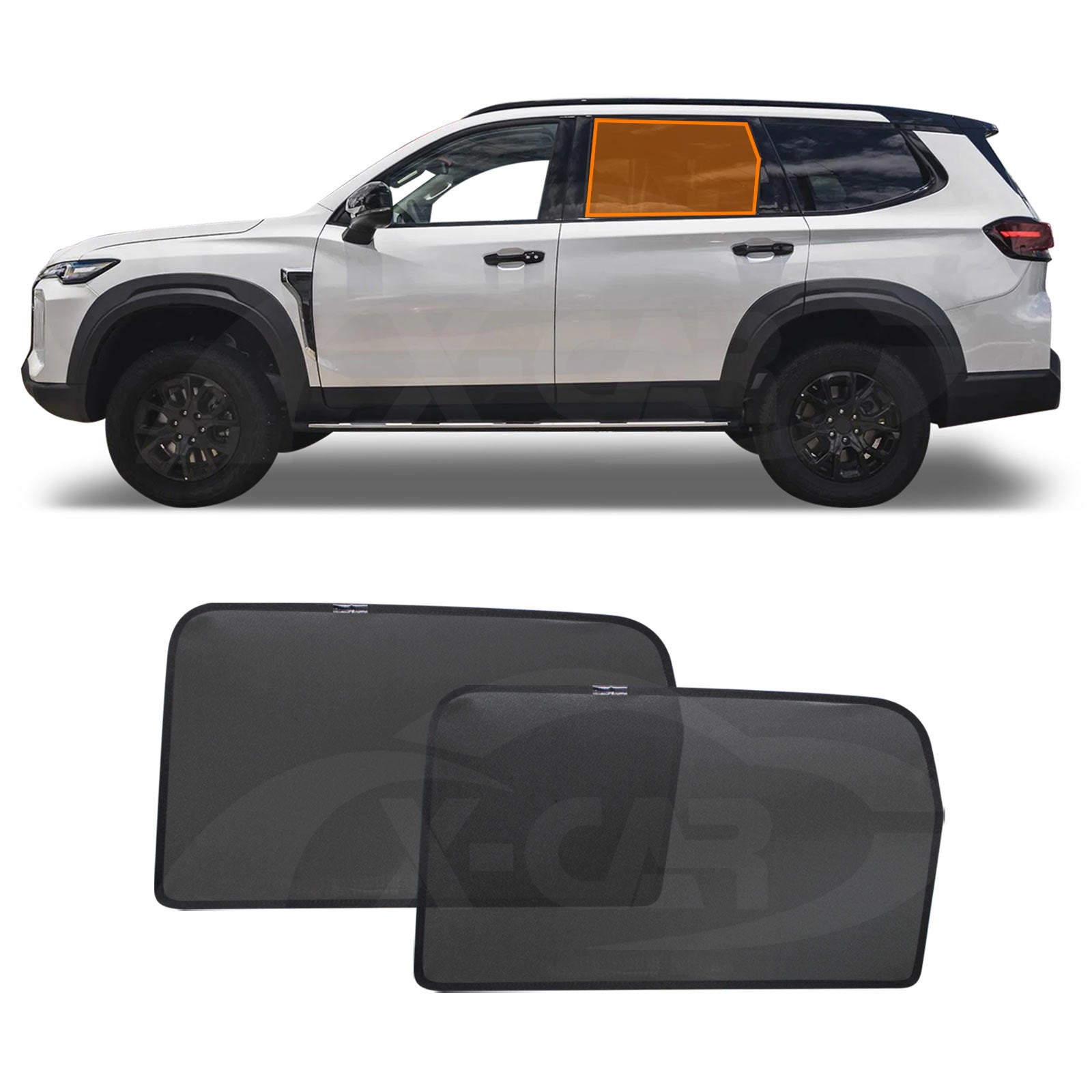 Rear Window Sun Shade for LDV D90 2025-Onwards Car Sun Blind Mesh ...