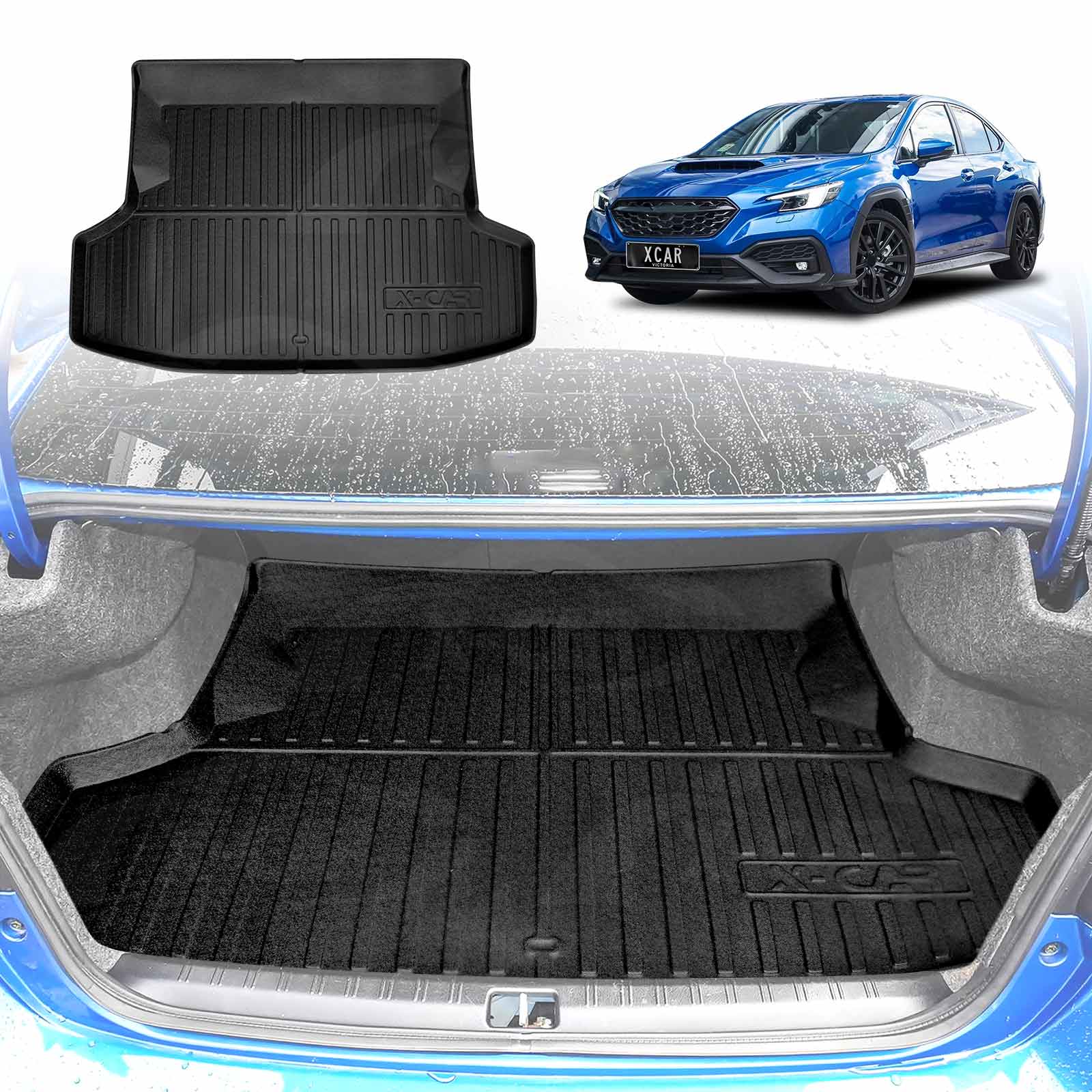 Boot Liner for Subaru WRX VB Series Auto 2022-Onwards All Weather Heav ...