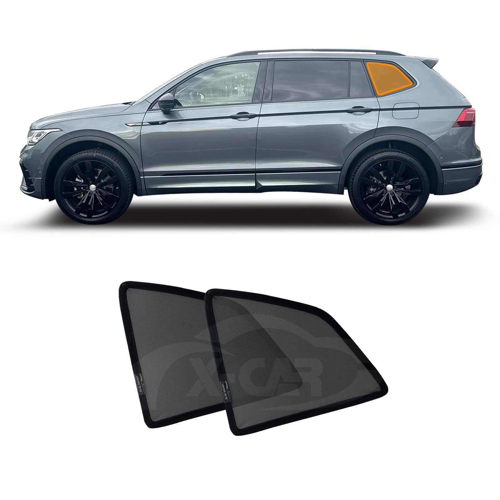 Port Window Sun Shade for Volkswagen VW Tiguan Allspace 7 Seater 2018 ...