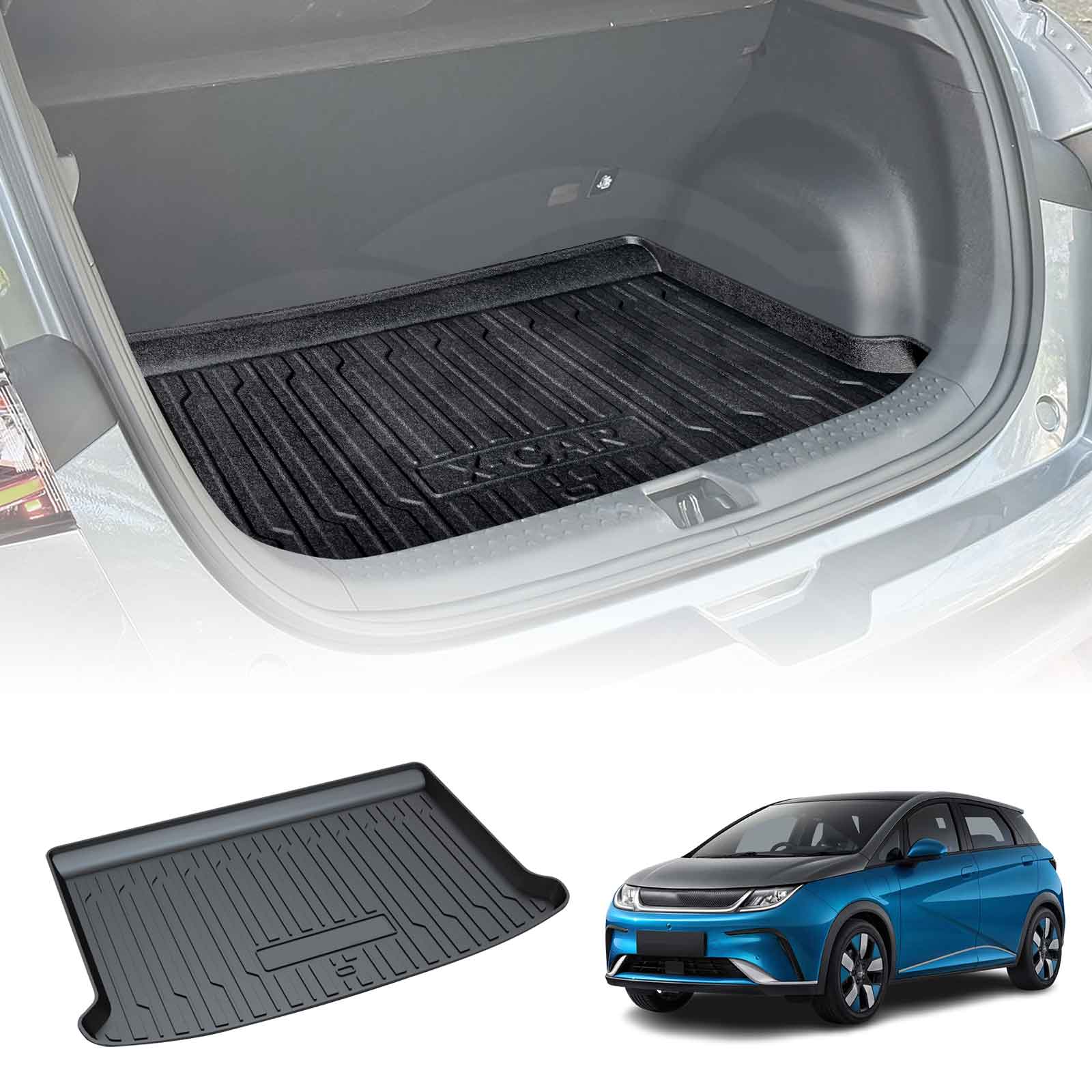 Boot Liner for BYD Dolphin 2023-2024 Cargo Trunk Mat Luggage Tray ...