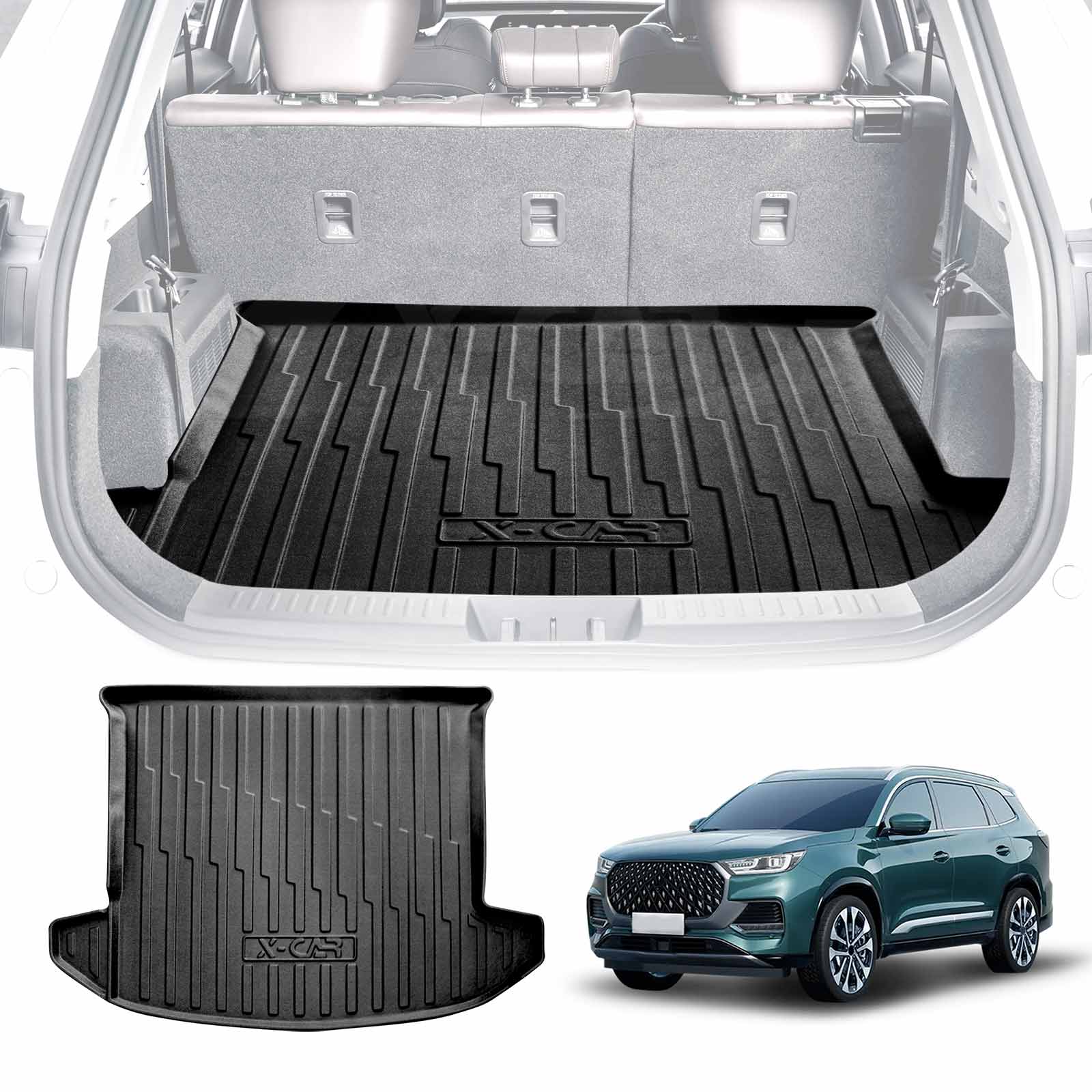 Boot Liner for Chery Tiggo 8 Pro Max 2024-2025 Heavy Duty Cargo Trunk ...